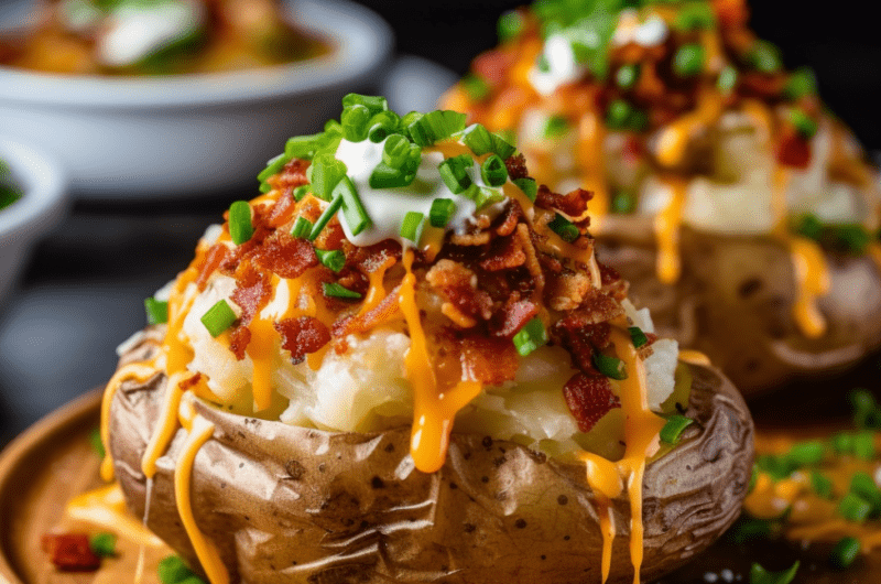 The BEST Loaded Baked Potatoes You've Ever Eaten