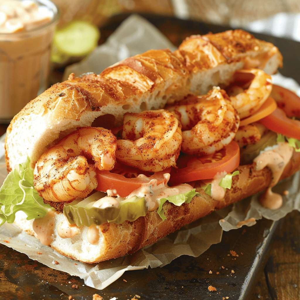 A Mouthwatering Po Boy That's Simply Delicious