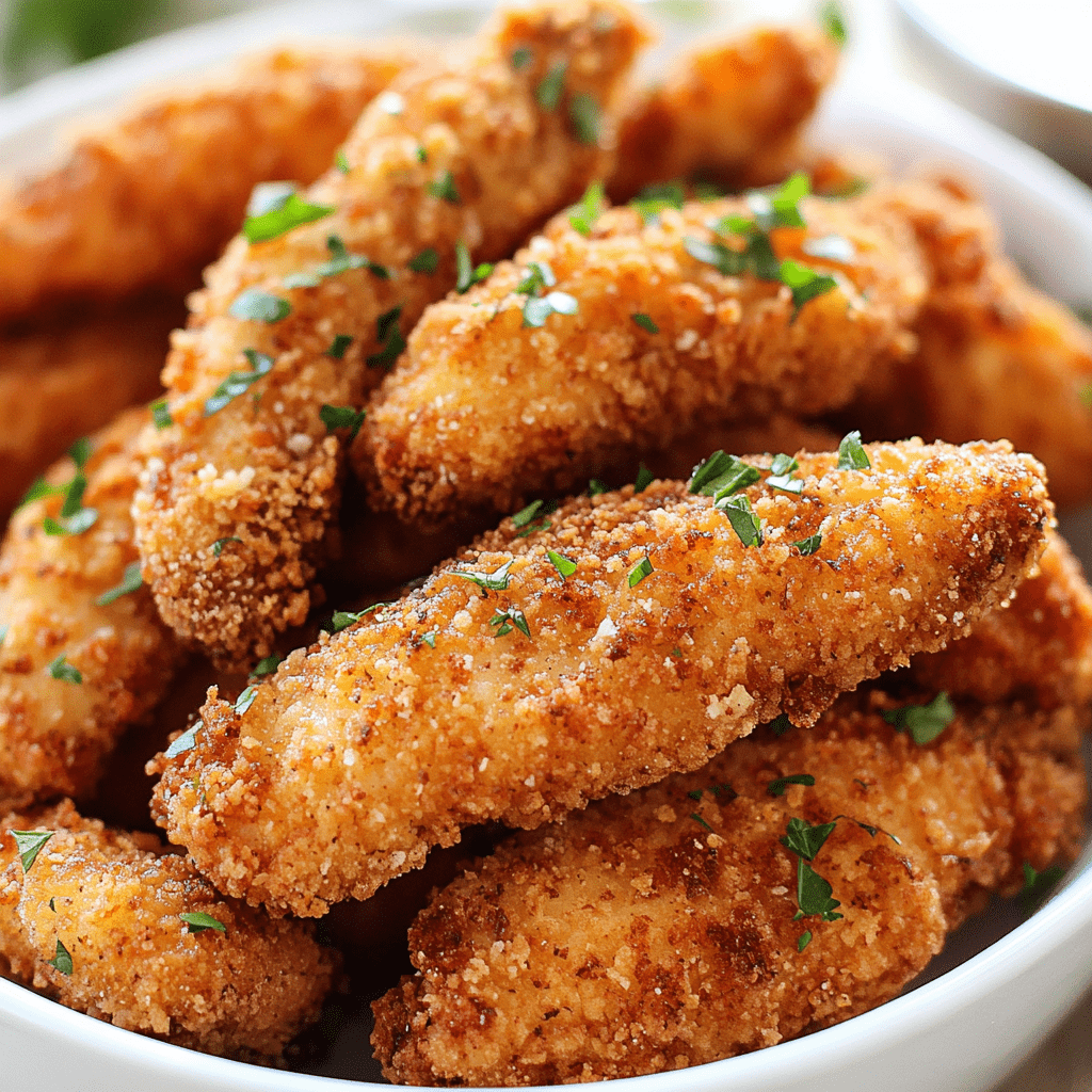 You Won't Believe What Makes These Chicken Tenders Irresistibly Crispy