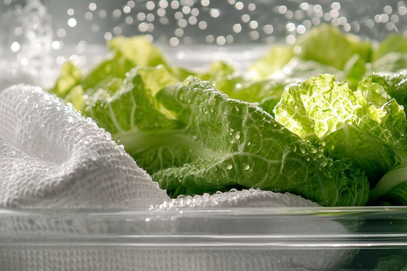 This Weird Trick Keeps Lettuce Crisp For Weeks