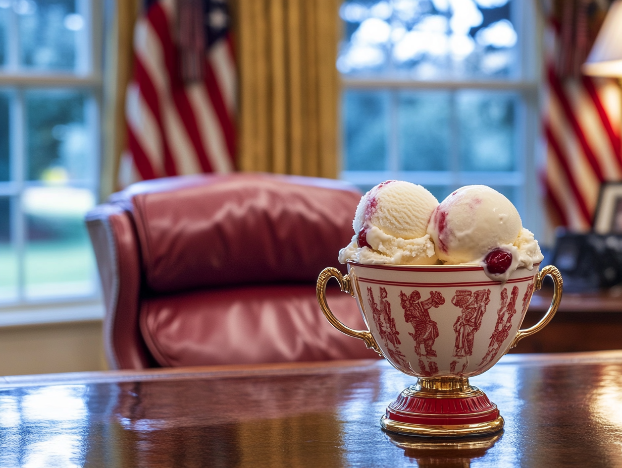 We Can See Why Trump Is A Big Fan Of This Classic Dessert