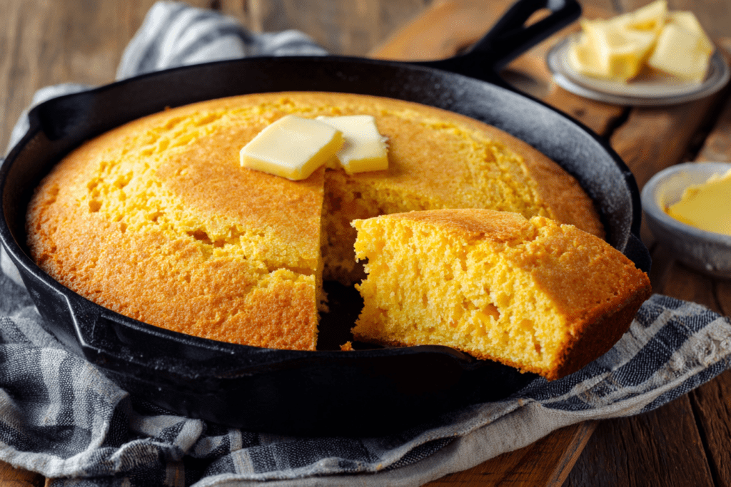 The Fluffiest Southern Buttermilk Cornbread You Will Ever Make